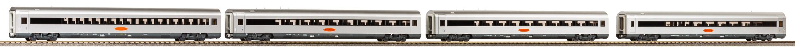 PIKO 28350 - Set of 4 Metropolitan - Modelrailway.pt